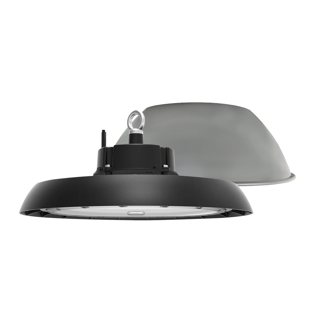 LAMPARA LED HIGH-BAY 100W DL CAMPANA ALUMINIO LIGHT-TEC | Electroma