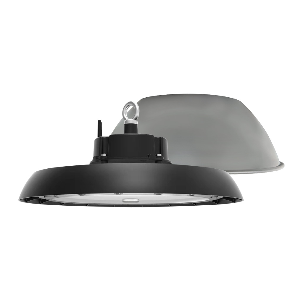 LAMPARA LED HIGH-BAY 200W DL CAMPANA ALUMINIO LIGHT-TEC | Electroma