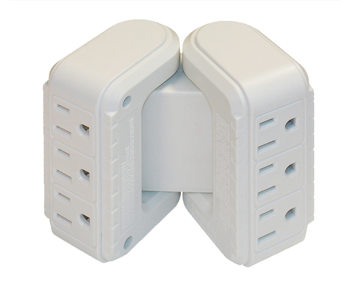 ROTOMA MULTIPLE 6 SALIDAS POLARIZADAS 15A BTICINO | Electroma