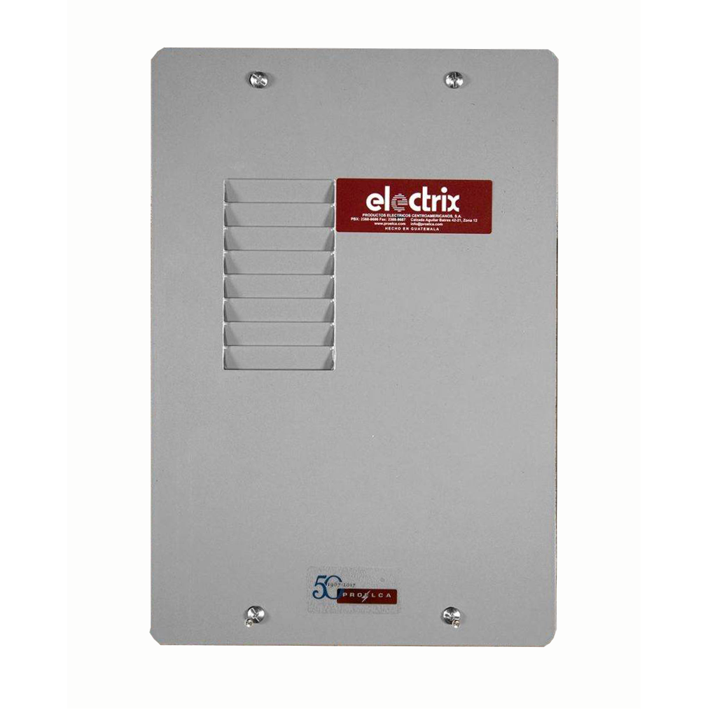 TABLERO MONOFASICO 4X125A CON BARRA DE TIERRA ELECTRIX | Electroma