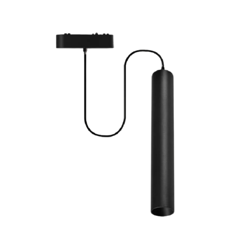 LAMPARA COLGANTE LED PARA RIEL MAGNETICO NEGRO 9W WW LIGHT- | Electroma