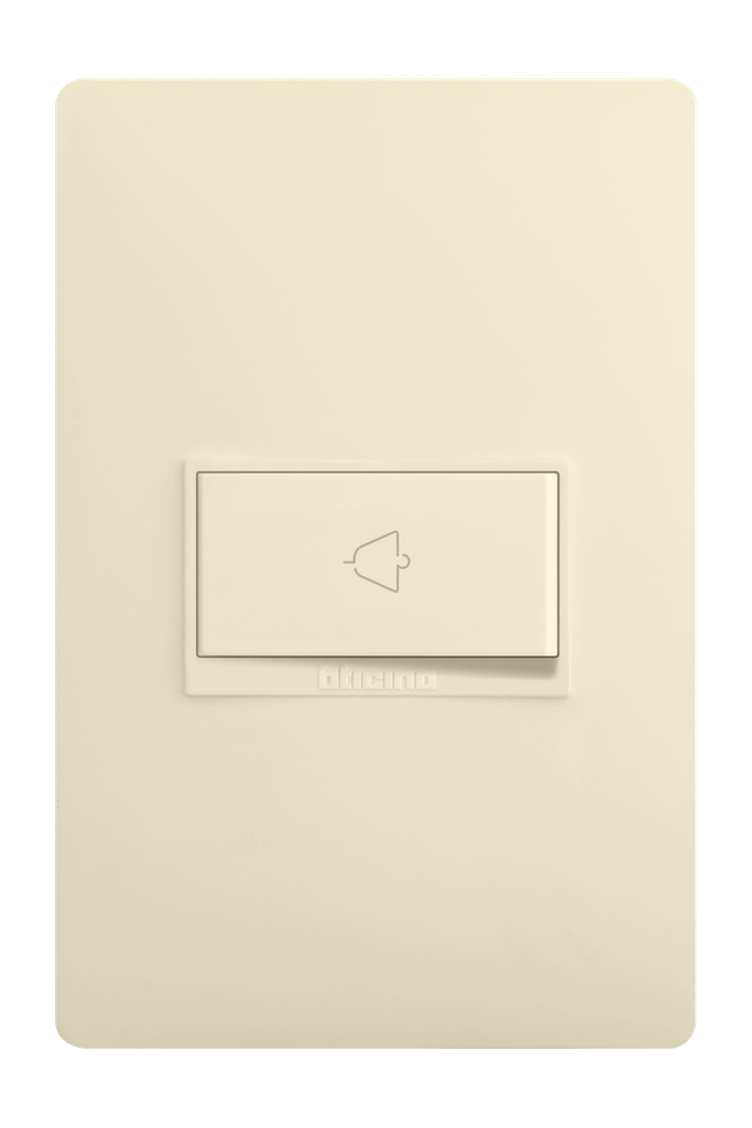 SWITCH SENCILLO 15A 125V MARFIL LUZICA BTICINO | Electroma